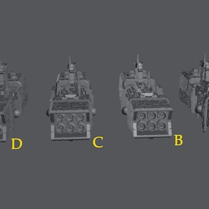 Mandalorian Kiltrin Frigate for Star Wars Armada or Display - Resin 3D ...
