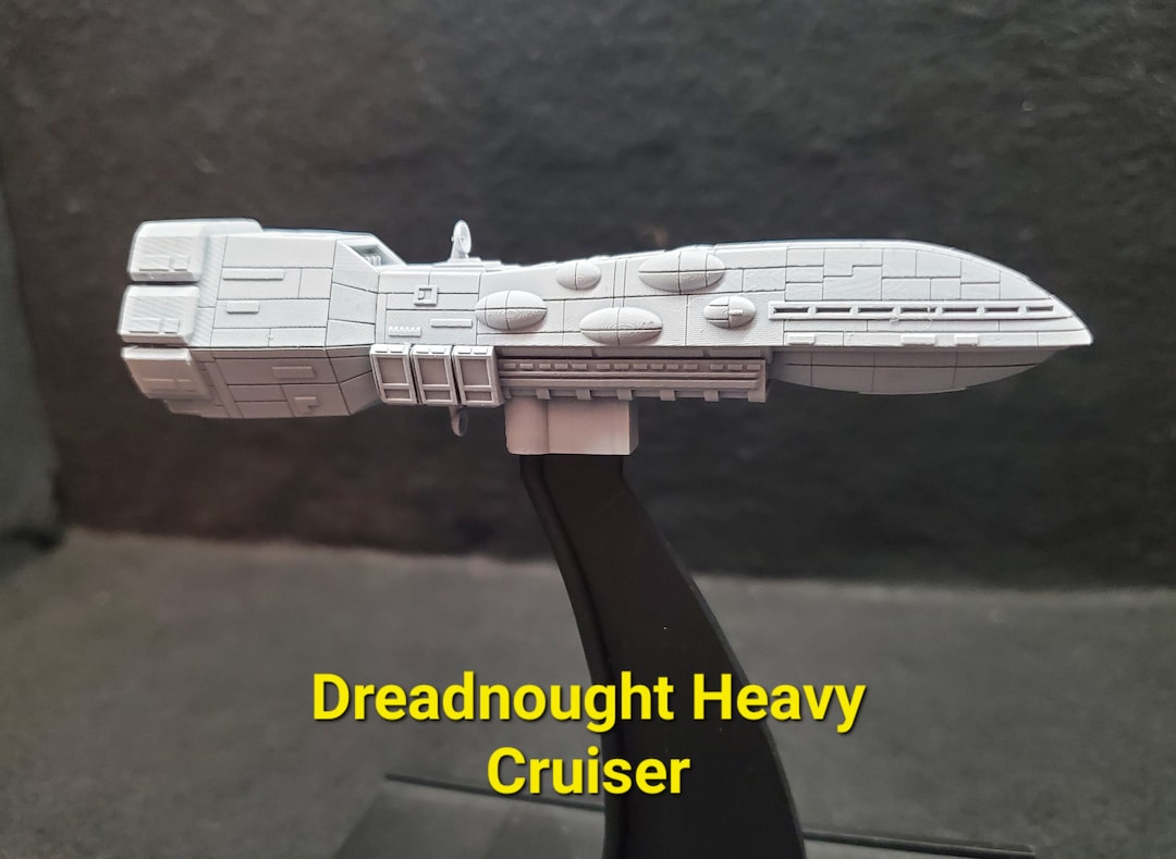 Dreadnought Heavy Cruiser for Star Wars Armada or Display - Resin 3D ...