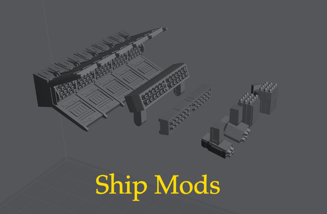 Ship Mods for Star Wars Armada - Resin 3D Printed - Etsy