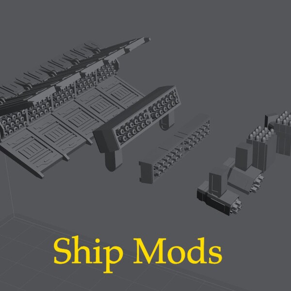 3d Printed Starwars Ship - Etsy