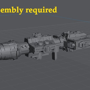 DP20 Frigate for Star Wars Armada or Display - Resin 3D Printed - Etsy