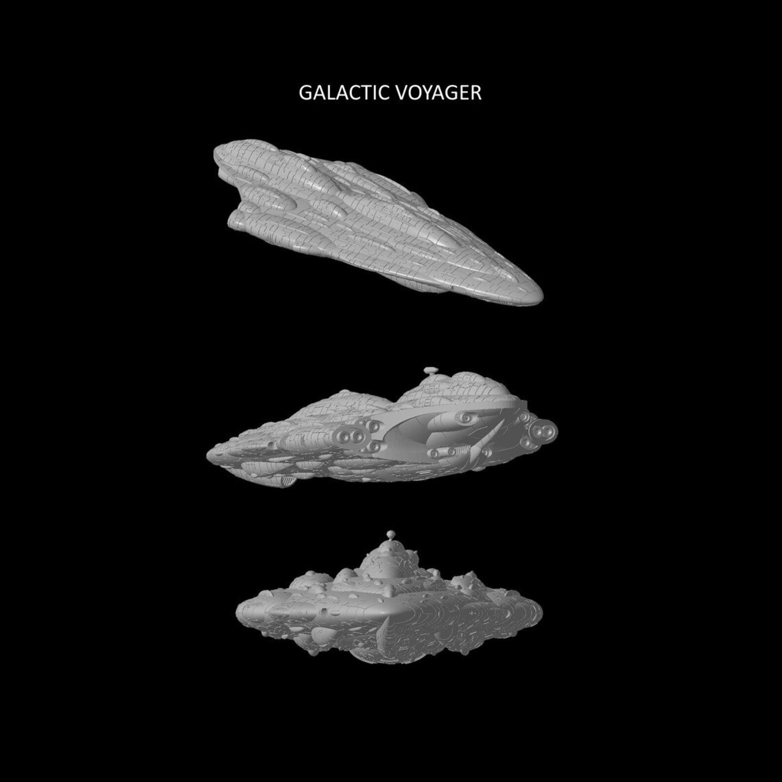 MC90 Star Cruiser for Star Wars Armada or Display Resin 3D - Etsy