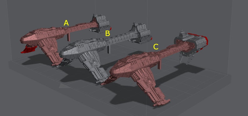 Nebulon B2 Prototype Frigate for Star Wars Armada or Display - Etsy