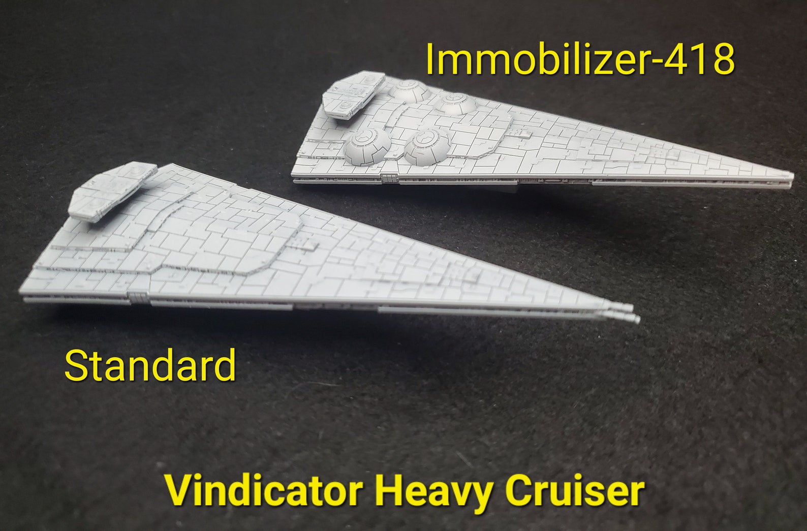 Vindicator Class Heavy Cruiser for Star Wars Armada or Display - Etsy