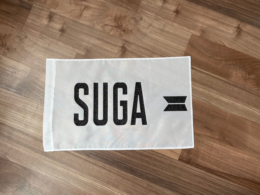 Suga Glitter Banner - Etsy