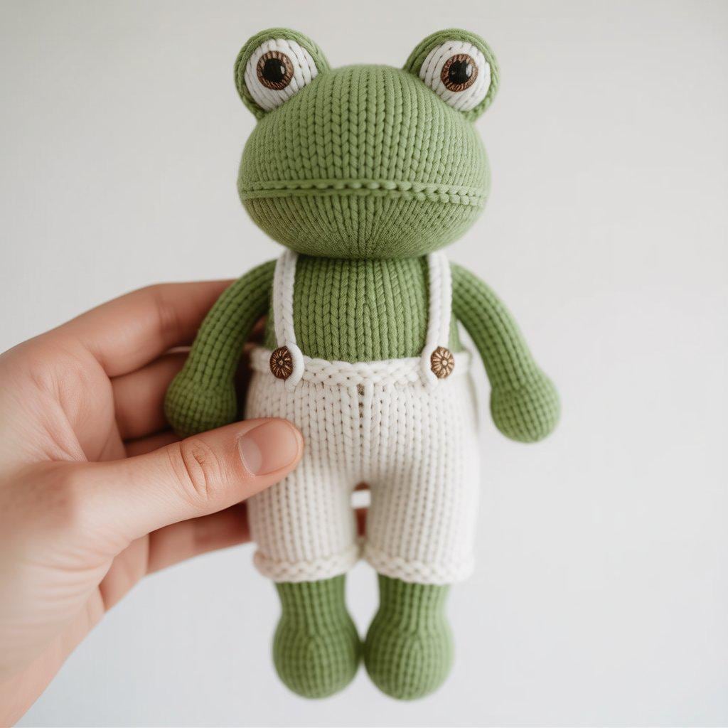 Frog & Toad Knitting Pattern With Clothes | Stuffed Toy PDF + Word - Etsy