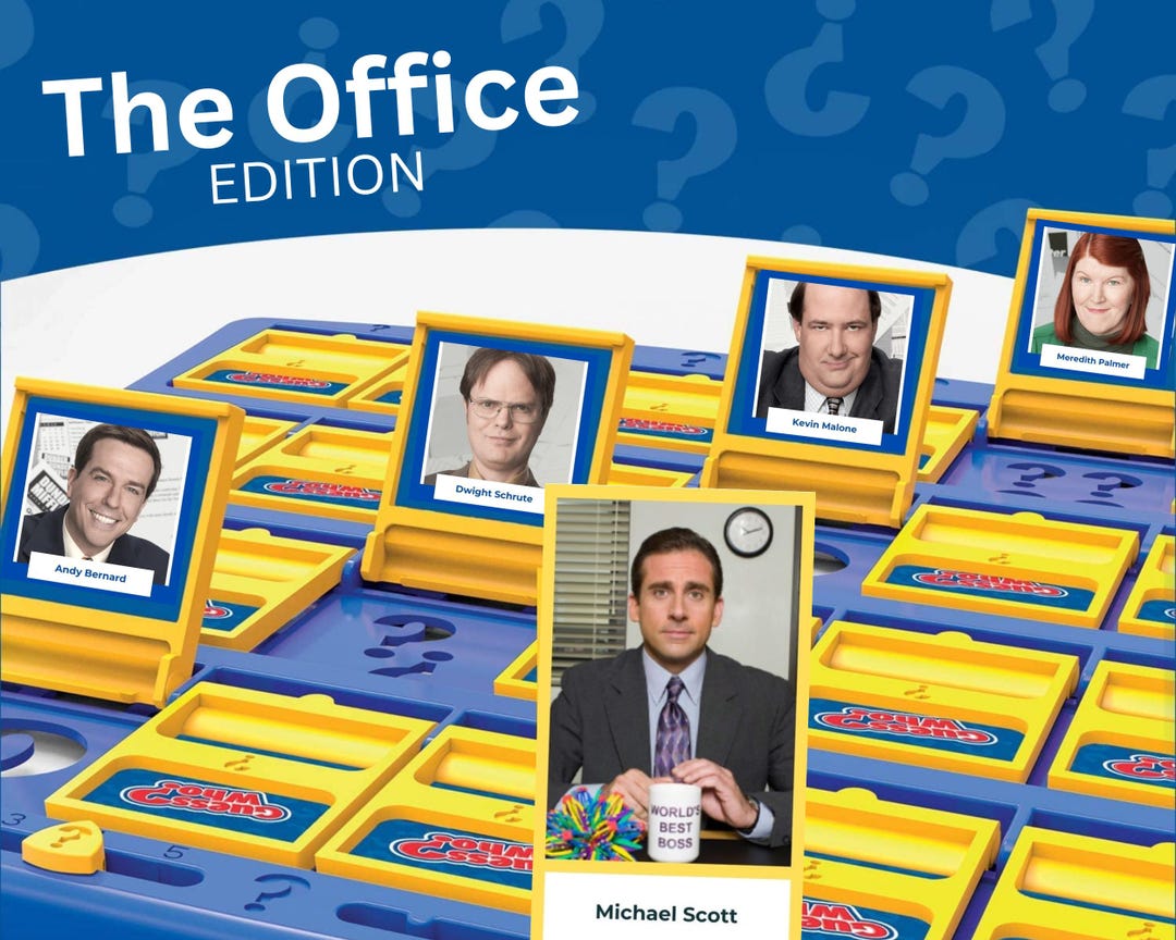 Who is It Board Game Flashcard Inserts, Printable Montessori Cards ...