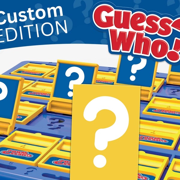 Custom Guess Who - Etsy