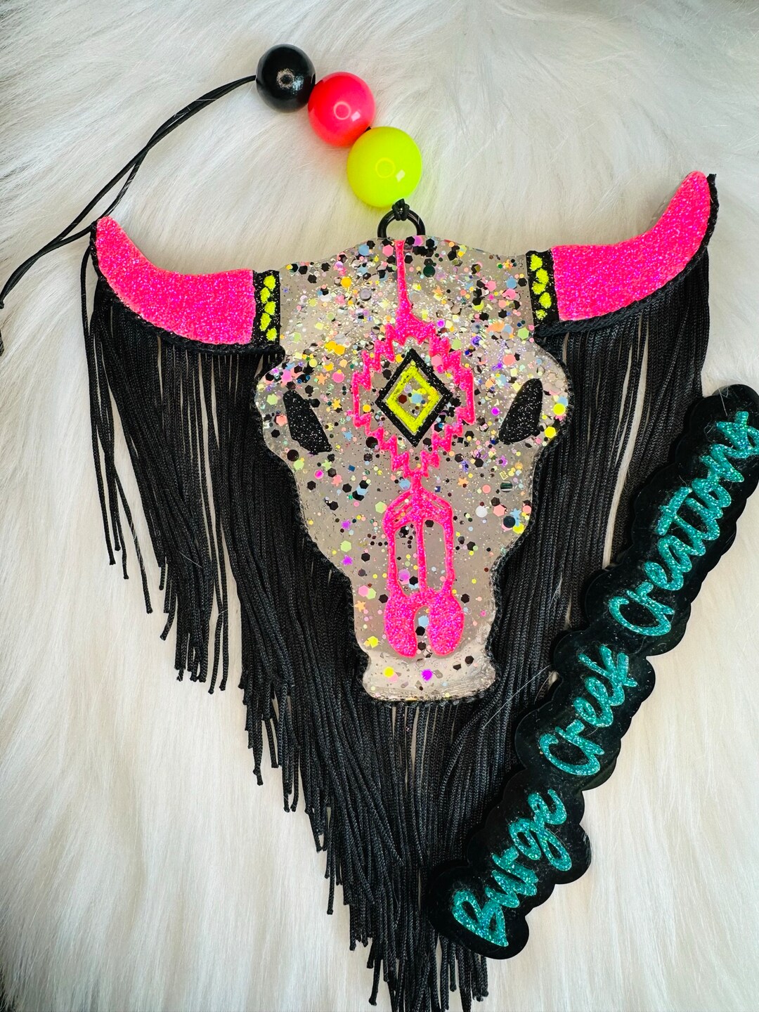 Aztec Bull Skull Freshie, Skull Freshie, Cow Freshie, Western Freshie ...