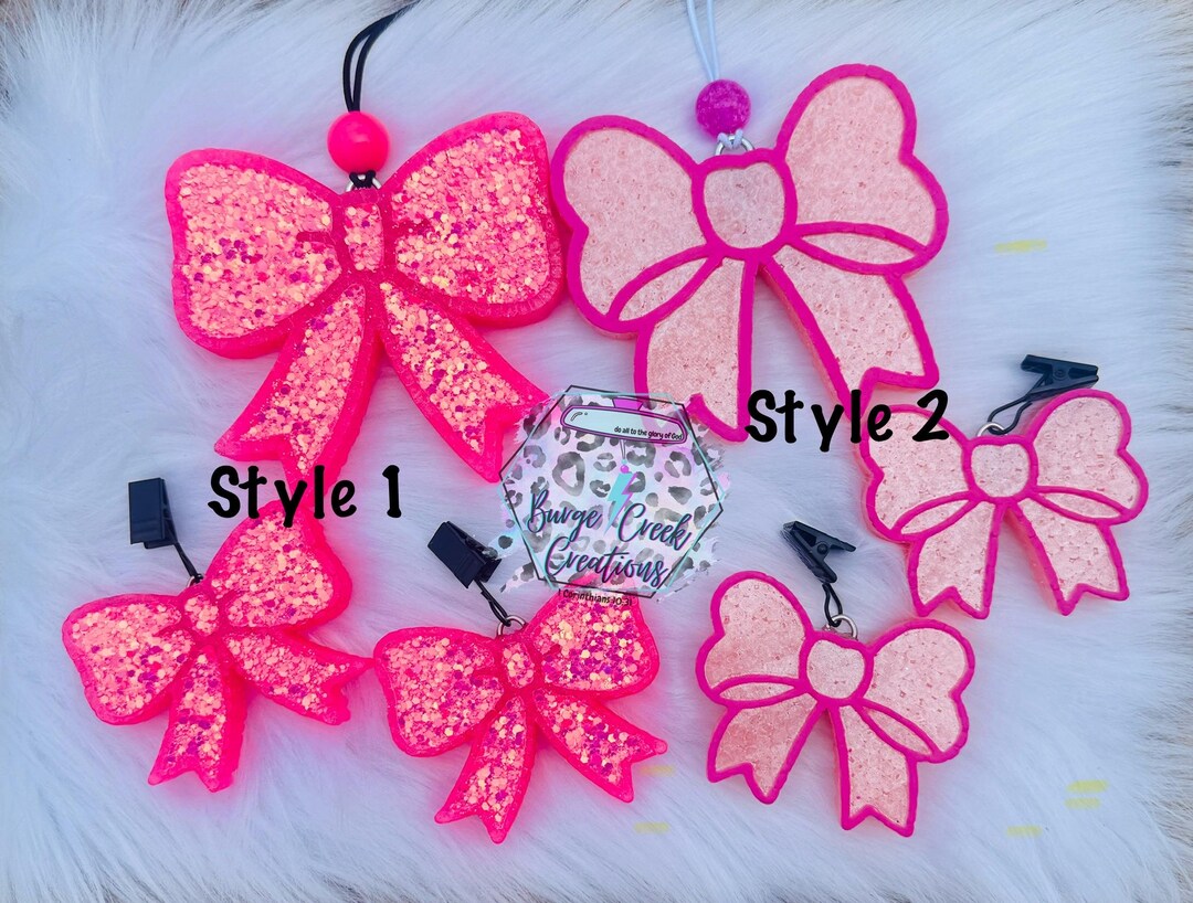 Coquette Bow Car Freshie, Coquette Bow Car Accessories, Car Air ...