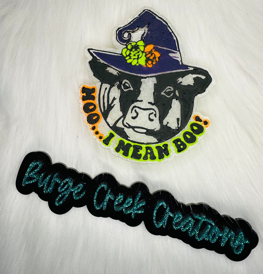 Halloween Freshie, Fall Freshie, Car Air Freshener, Cow, Halloween, Moo ...