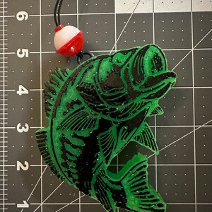 Fish Freshie, Made to Order, Bass Fish, Fishing Season, Car Freshie ...