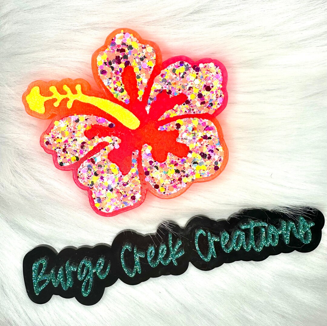 Hibiscus Flower Freshie, Summer Freshie, Flower Freshie, Hibiscus ...