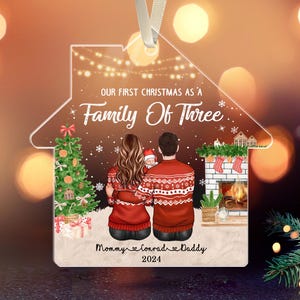 Custom Family Ornament 2024, Family Christmas Ornaments, Family of ...