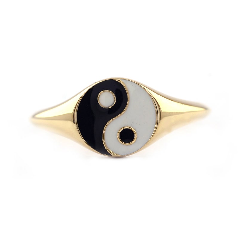 Yin yang ring - Etsy.de
