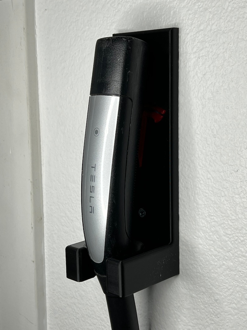 Tesla Wall Connector Charger Handle Wall-mounted Holster 3D Print - Etsy