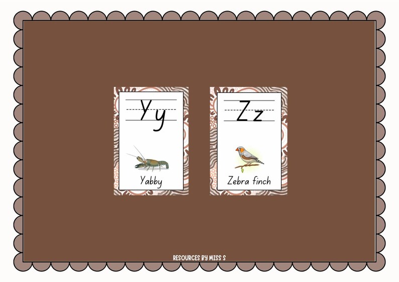 Indigenous Australian Themed Alphabet: Classroom Display (digital ...