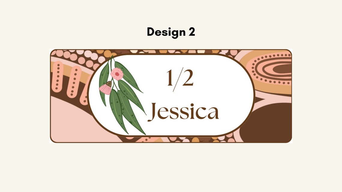 Australian Native Name Tags | Desk Labels for Classrooms | Student Name ...