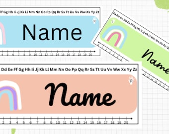Australian Native Name Tags Desk Labels for Classrooms Student Name ...