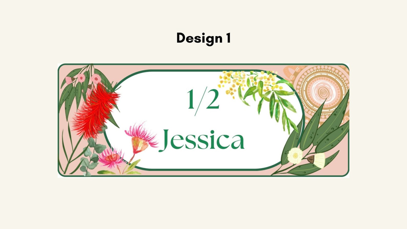 Australian Native Name Tags | Desk Labels for Classrooms | Student Name ...