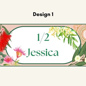 Australian Native Name Tags | Desk Labels for Classrooms | Student Name ...