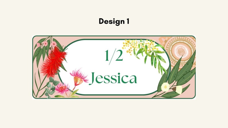 Australian Native Name Tags | Desk Labels for Classrooms | Student Name ...