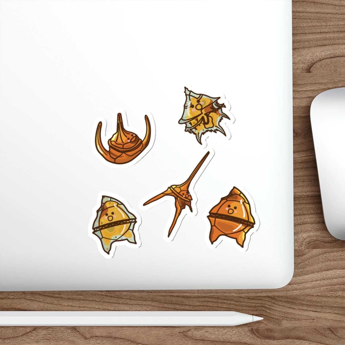 Cute Dinoflagellates Sticker / Peridinium Sp. / Ceratium Sp. / Tripos ...