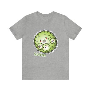 Cute Algae Volvox/ Plankton Cartoon Character/ Microalgae Art/ Unisex ...
