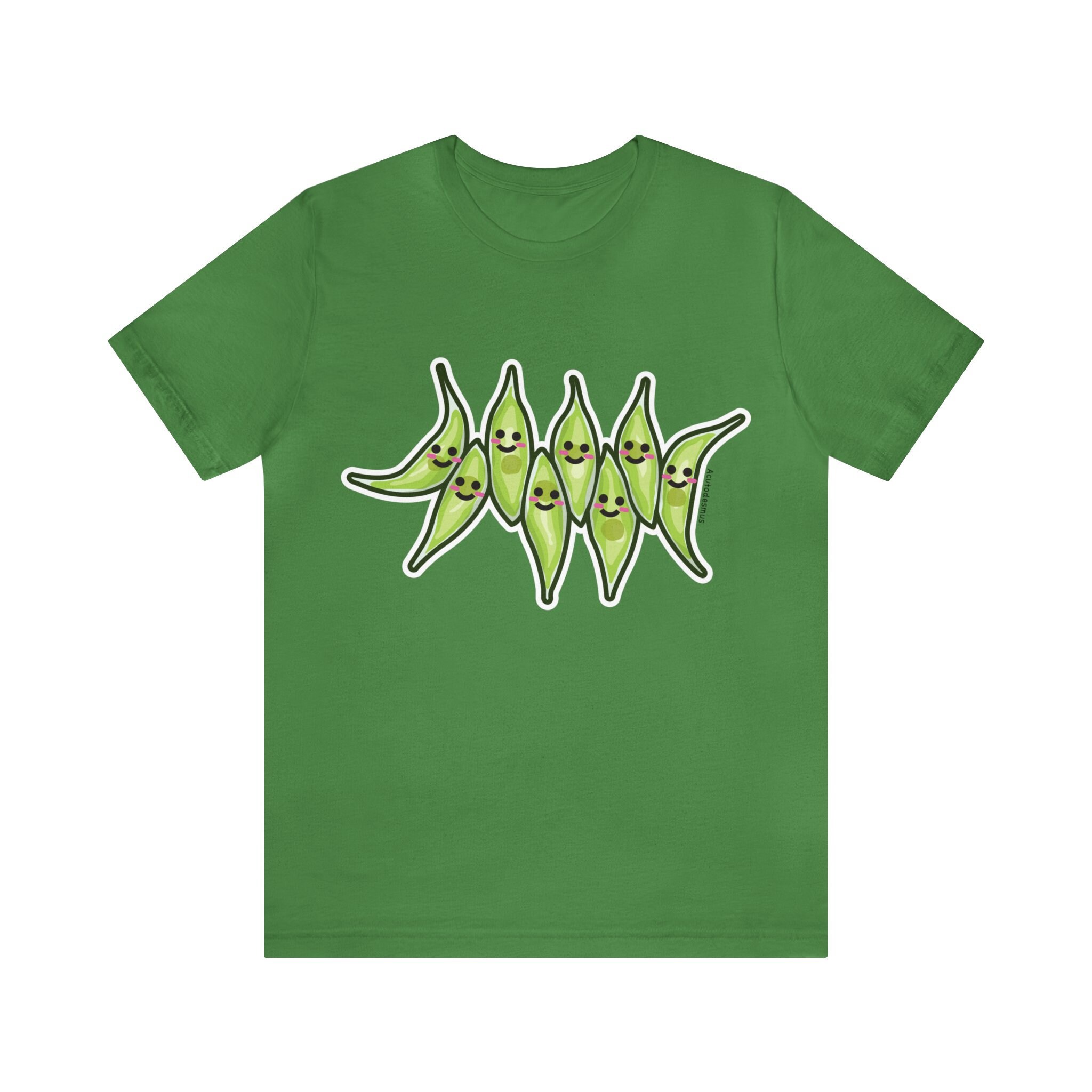Cute Algae Acutodesmus / Microalgae Cartoon Character/ Lovely Green ...