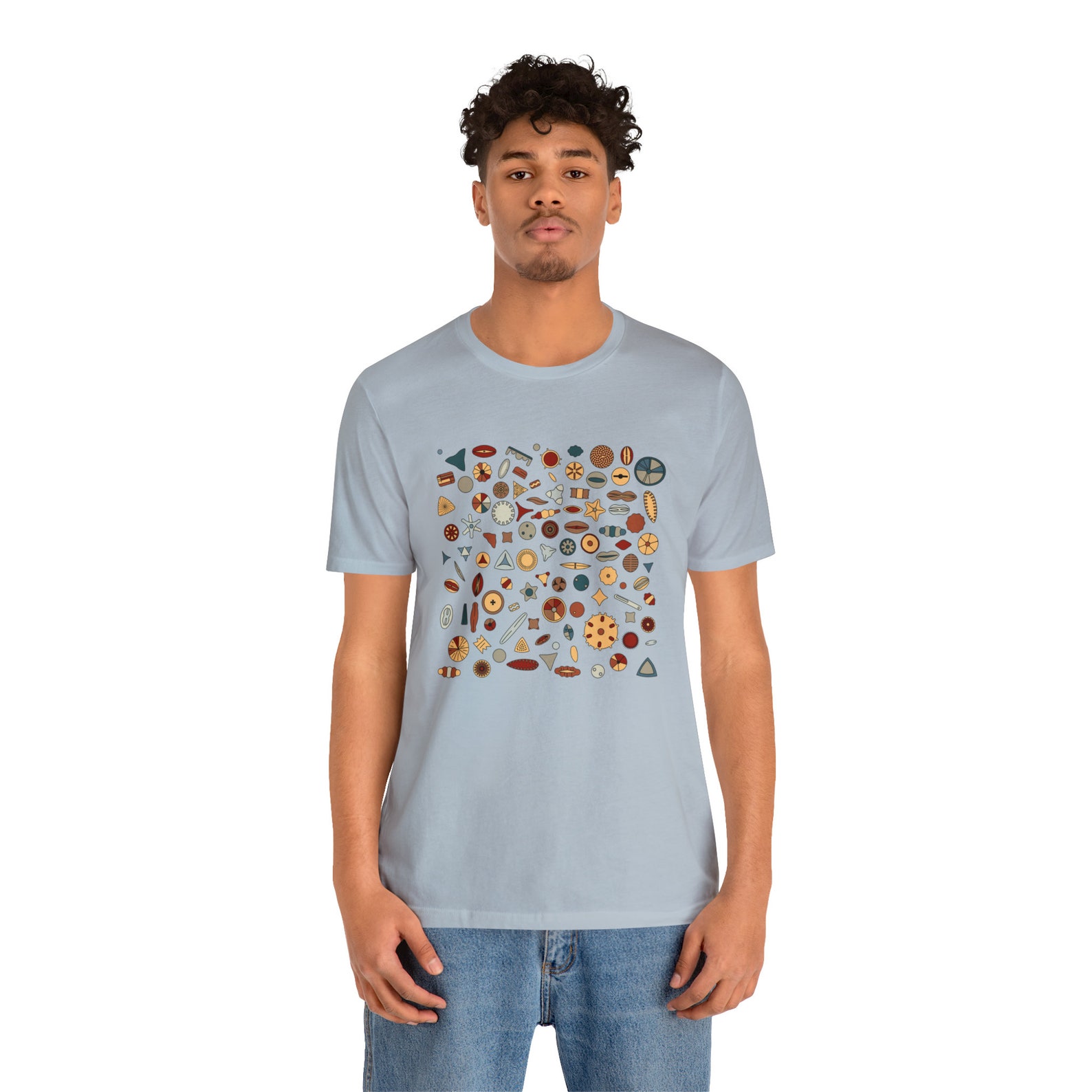 Diatoms Art Shirt/ Cute Algae/ Frustules of Diatoms /diatoms Marine ...