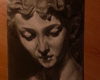 4247 Stop ......... an Original Charcoal Drawing of a Defiant Man - Etsy