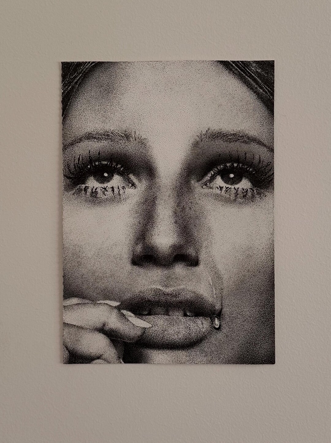 Original Stippling Drawing! - Etsy