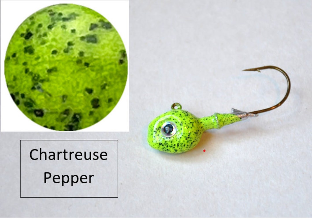 Walleye Jig Heads 3/8 Fl Oz (3 Pack) CUSTOMIZE YOUR OWN - Etsy