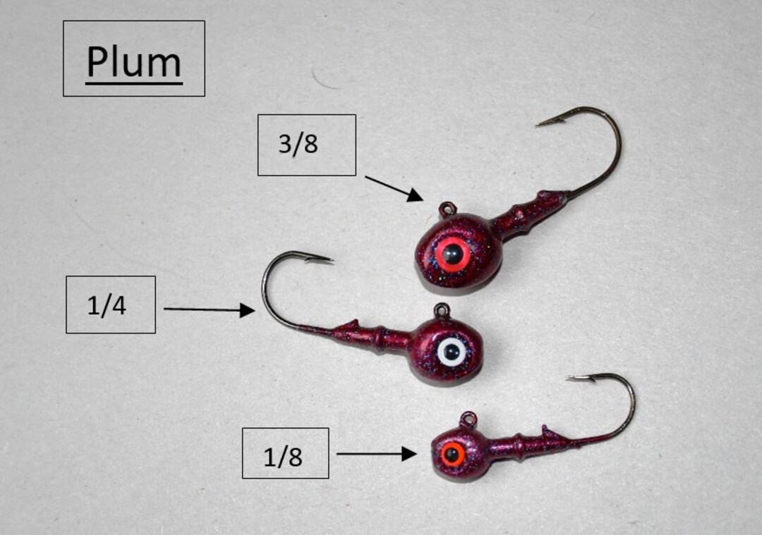 Jig Heads (3 Pack) - Etsy