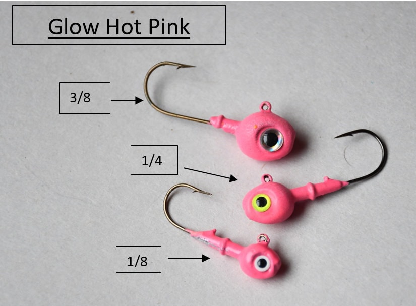 Walleye Jig Heads (3 Pack) - Etsy