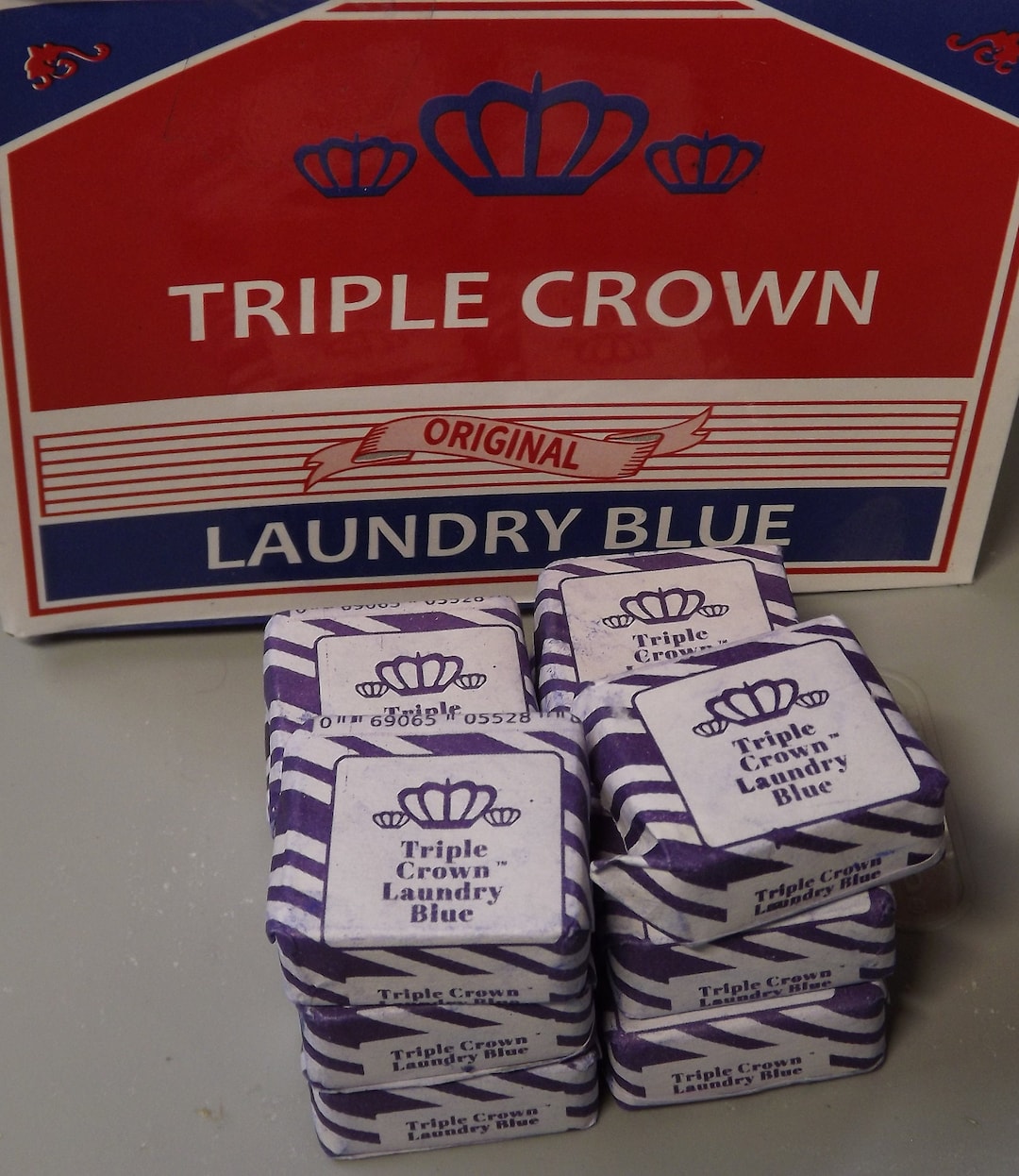 10 Triple Crown Blue Original Laundry Squares - Etsy