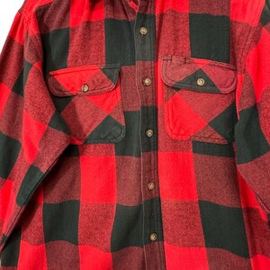 C.E. Schmidt Workwear Mens Shirt Size M Red & Black Classic Flannel ...