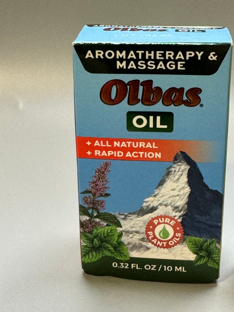 Olbas Natural Plant Oil Rapid Action Smelling Oil Aromatherapy ...