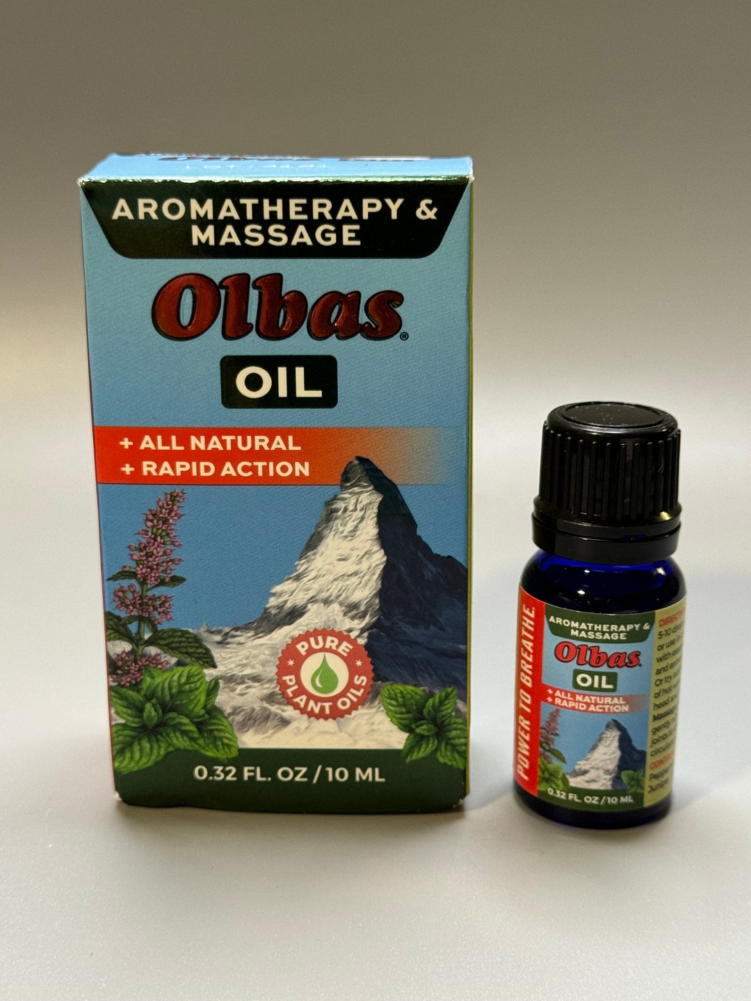 Olbas Natural Plant Oil Rapid Action Smelling Oil Aromatherapy ...