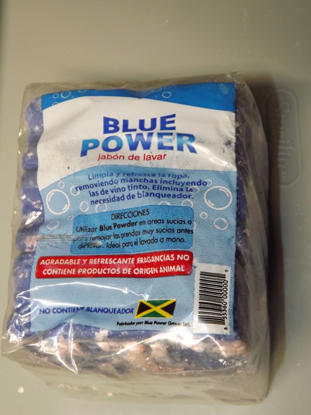 Blue Power Jamaican Washing Laundry Cake Soap 3 Pack - Etsy
