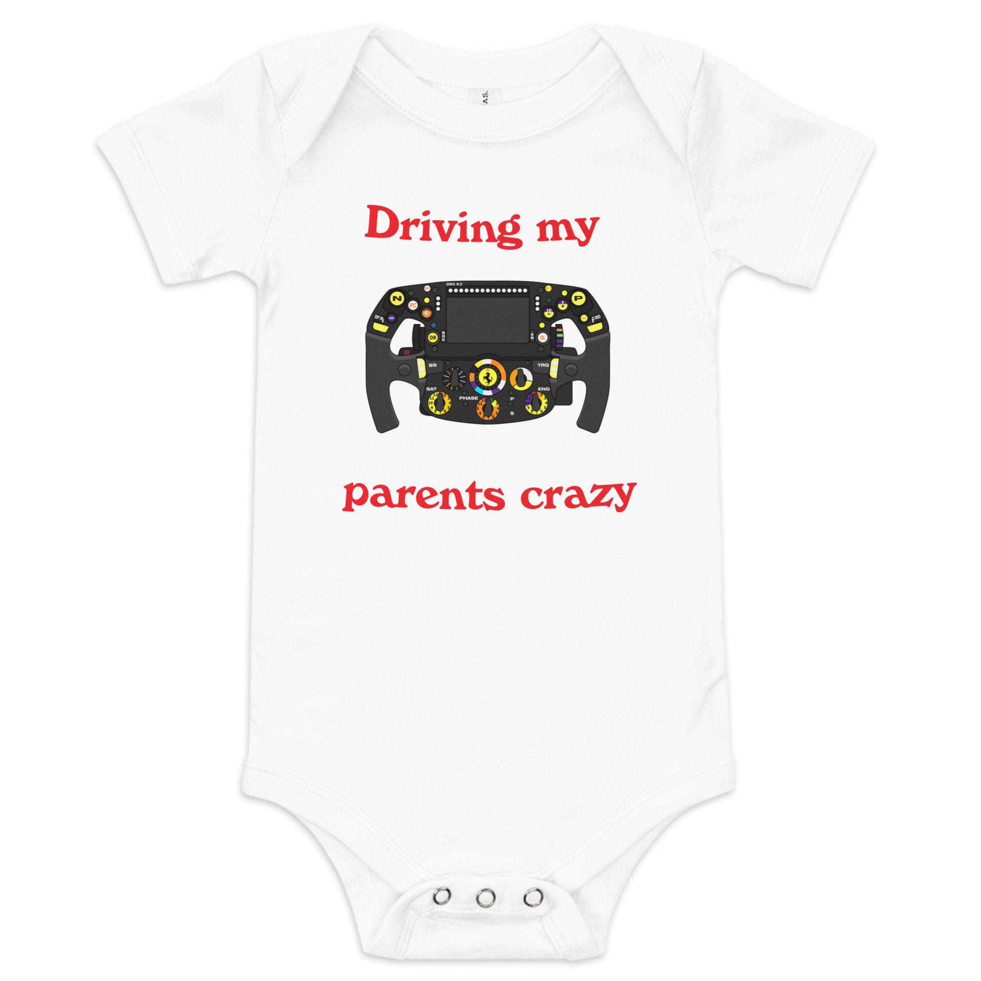 Baby Short Sleeve One Piece Ferrari Charles Leclerc - Etsy
