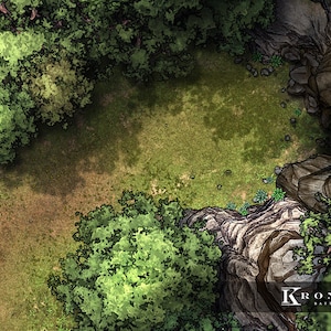 Forest Camp Battlemap, 4k, Dnd, Battle Map, Digital Battlemap, Dungeons ...