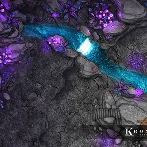 Underdark Battle Map: 40x30 Dnd Encounter (digital Map) - Etsy