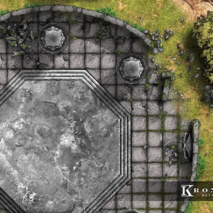 Floating Island Battlemap: Avernus Dnd 5e (digital Download) - Etsy