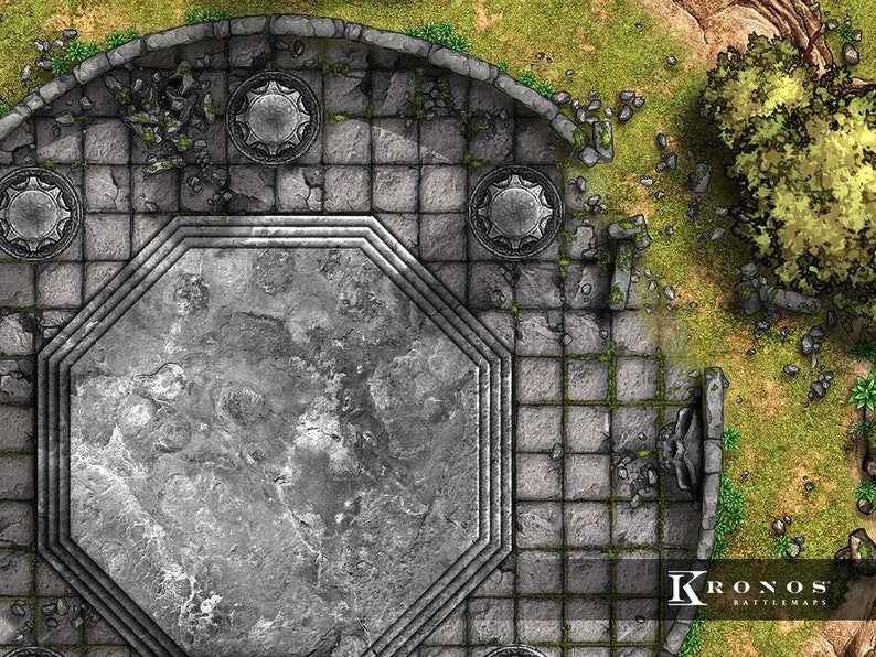 Floating Island + Avernus Digital Battlemap, Dnd Battle Map, Digital ...