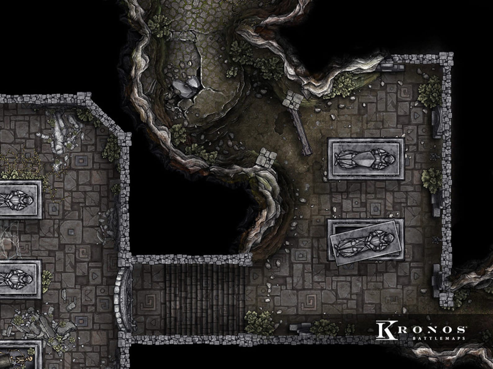 Ancient Tomb, Dnd Battle Map, D&D, Battle Map, Dungeons and Dragons, 5e ...