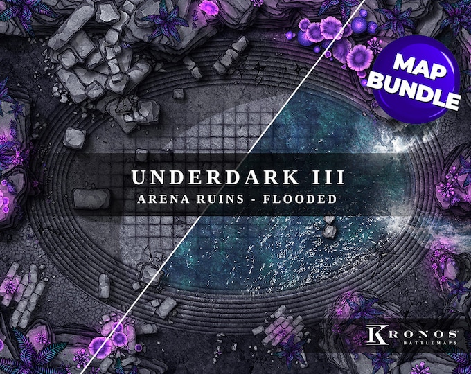 LAVA ARENA Battle Map, Dnd Battle Map, D&D, Battlemap, Dungeons and ...