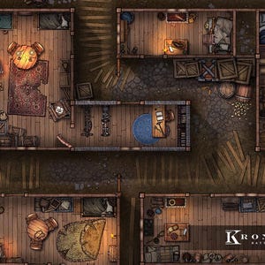 City Slums Battlemap: Dnd 5e Digital Map (VTT) - Etsy