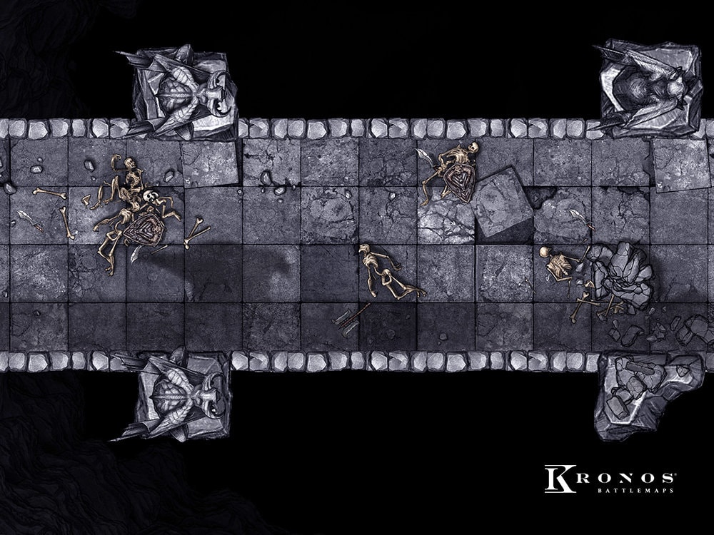 Underdark Bridge Battlemap: D&D 5e, VTT, Roll20 (digital Map) - Etsy