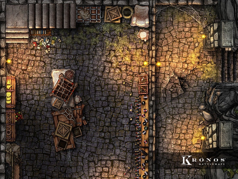 The Cellar, 4k, Dnd Battle Map, D&D, Battle Map, Dungeons and Dragons ...